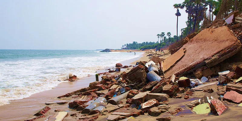 Receding coastlines a threat to environment and livelihood