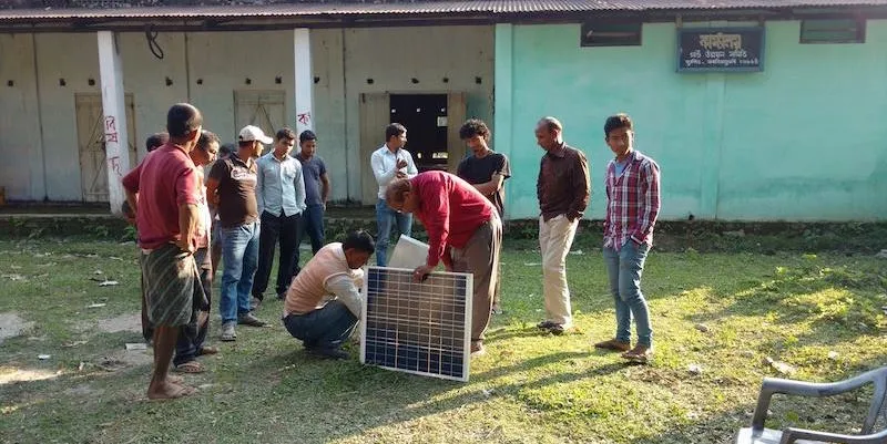 How a backward Assamese village became India's first smart village ...
