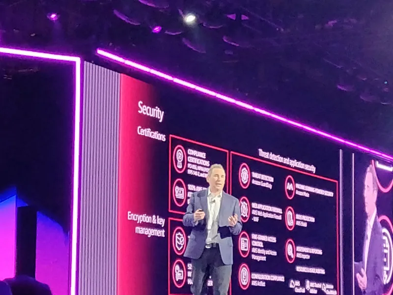AWS CEO Andy Jassy takes a dig at Oracle’s Larry Ellison; launches 22 ...