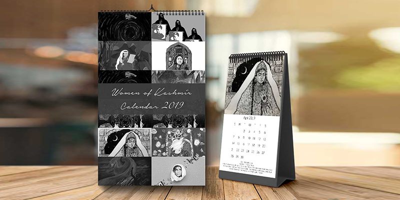 How nine Kashmiri women came together to create a calendar depicting ...