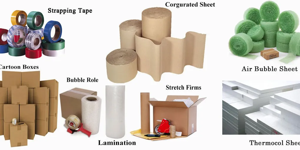 Packaging materials you already have in your house